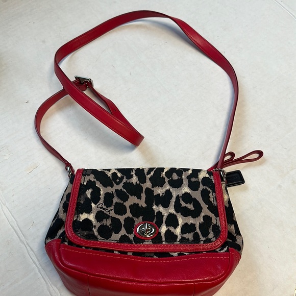 Coach | Bags | Vintage Coach Leopard Print Bag | Poshmark